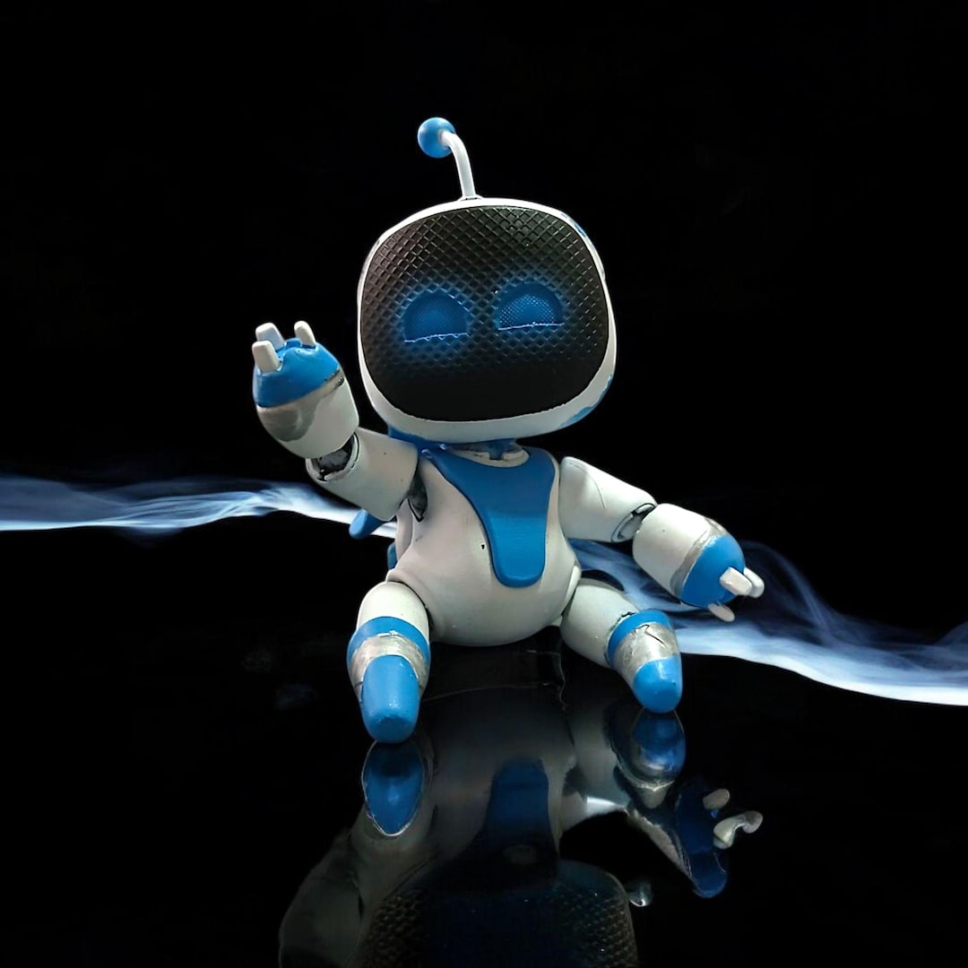 Astro Bot Articulated Figure | 3D Printed Robot | Handmade Gaming ...