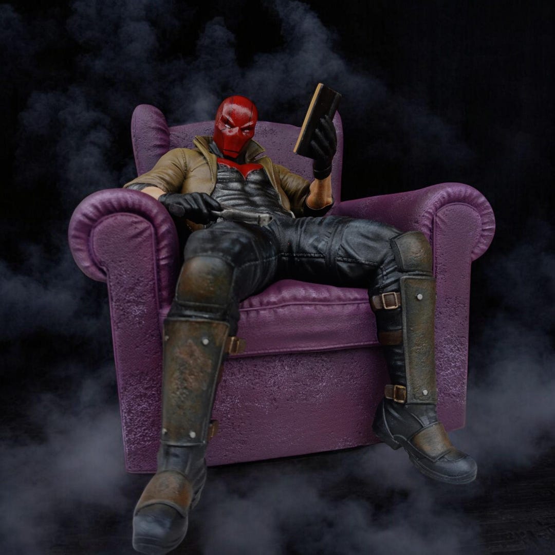 Red Hood | Red Hood 3d Figure | Red Hood Figure Statue 3D Printed | Dc ...