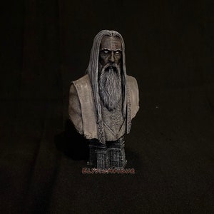 Saruman the Lord of Rings Statue , Saruman 3d Figure ,lotr Isengard ...