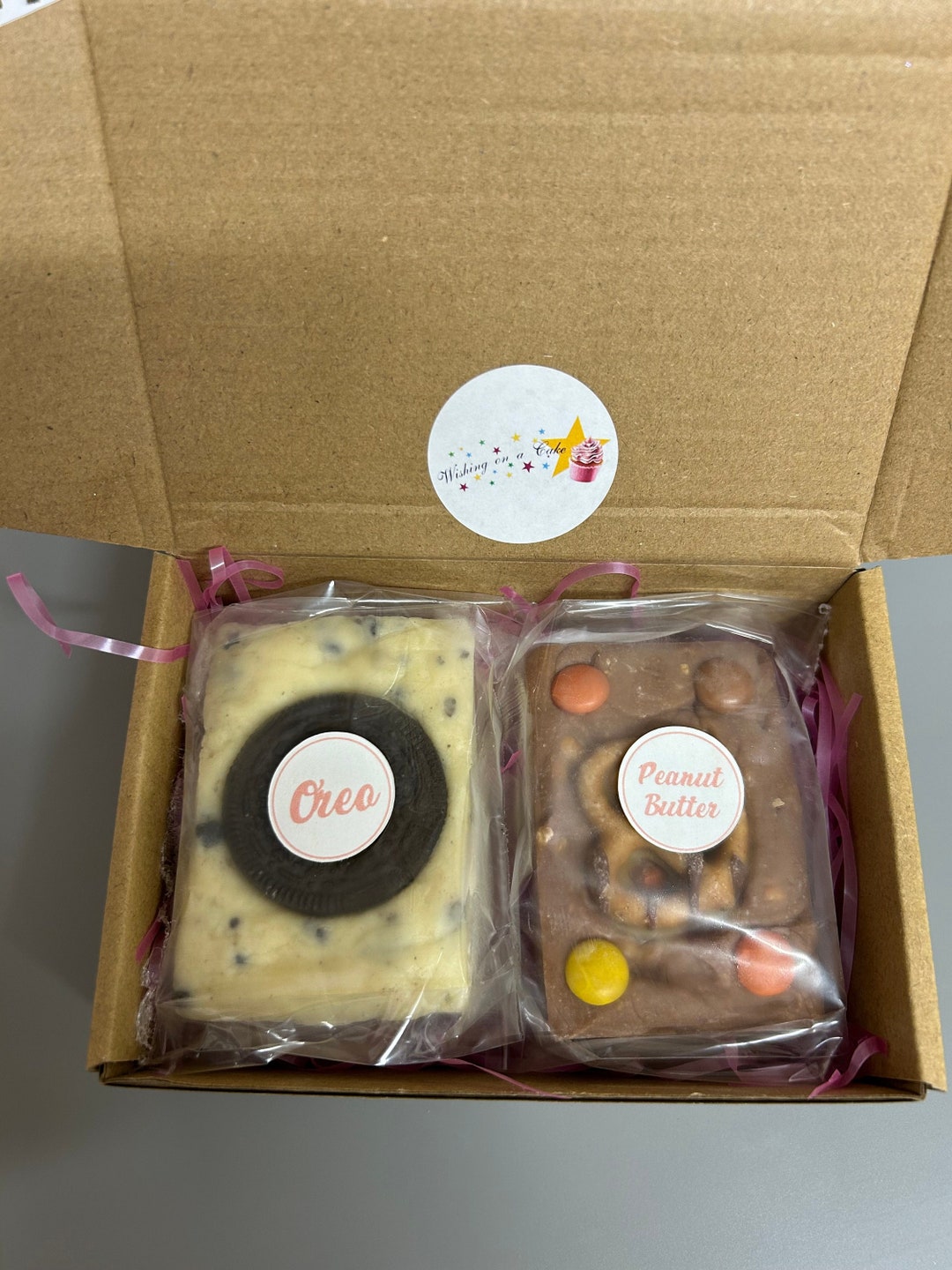 Luxury Fudge Bars Handmade Fudge Flavoured Fudge Gift Box - Etsy UK