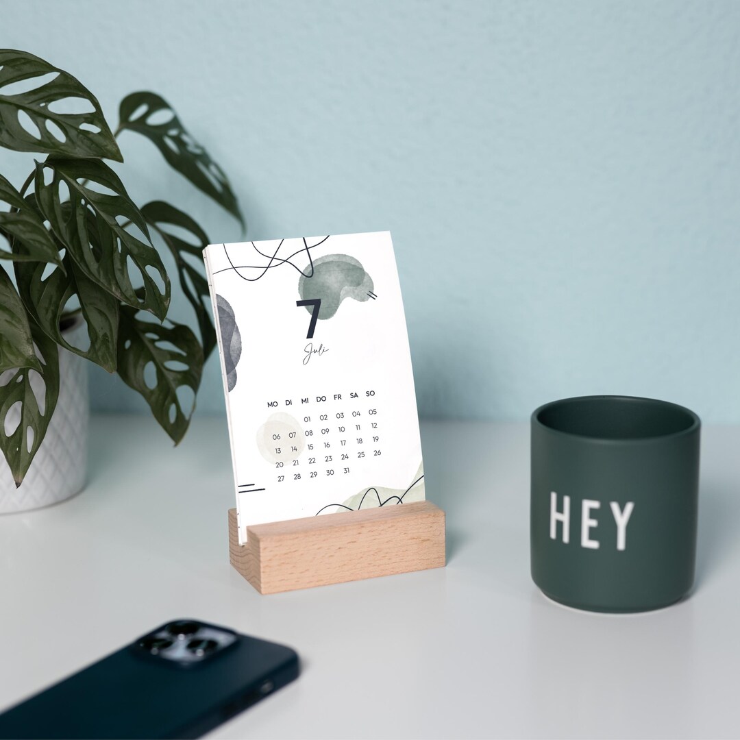 Desk Calendar 2026 10 × 15 Cm With Watercolor Drawings | Postcard ...
