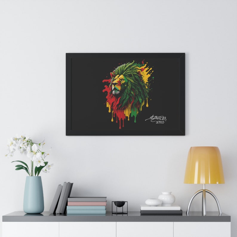 Rastafari Haile Selassie Wall Poster - Etsy