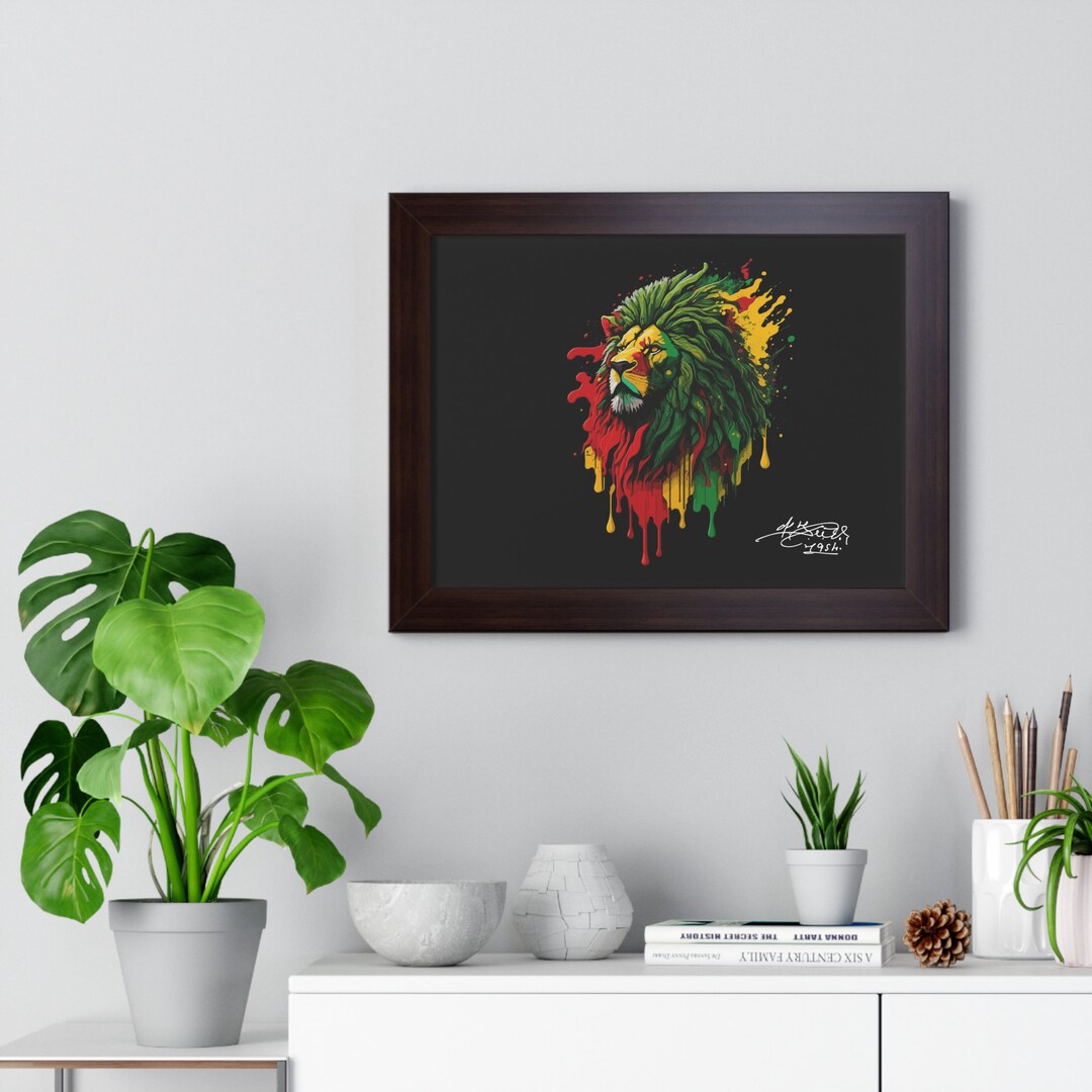 Rastafari Haile Selassie Wall Poster - Etsy
