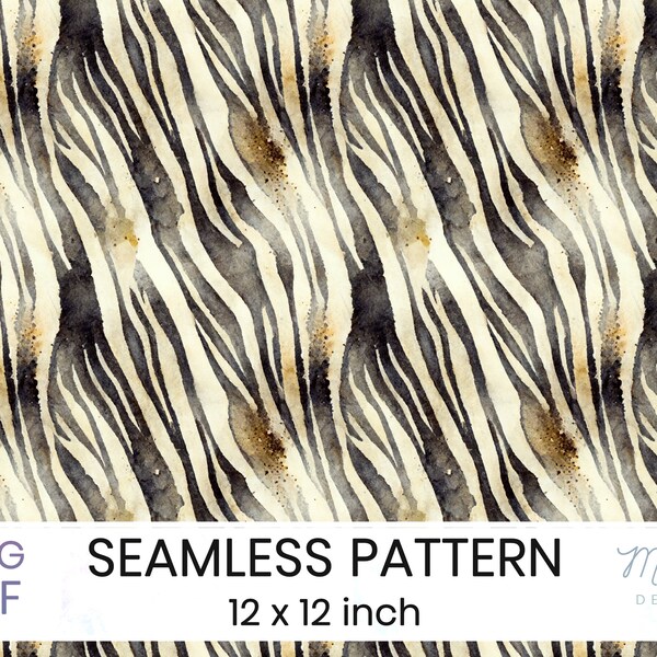 Zebra Digital Paper - Etsy