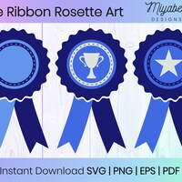 Blue Ribbon - Etsy