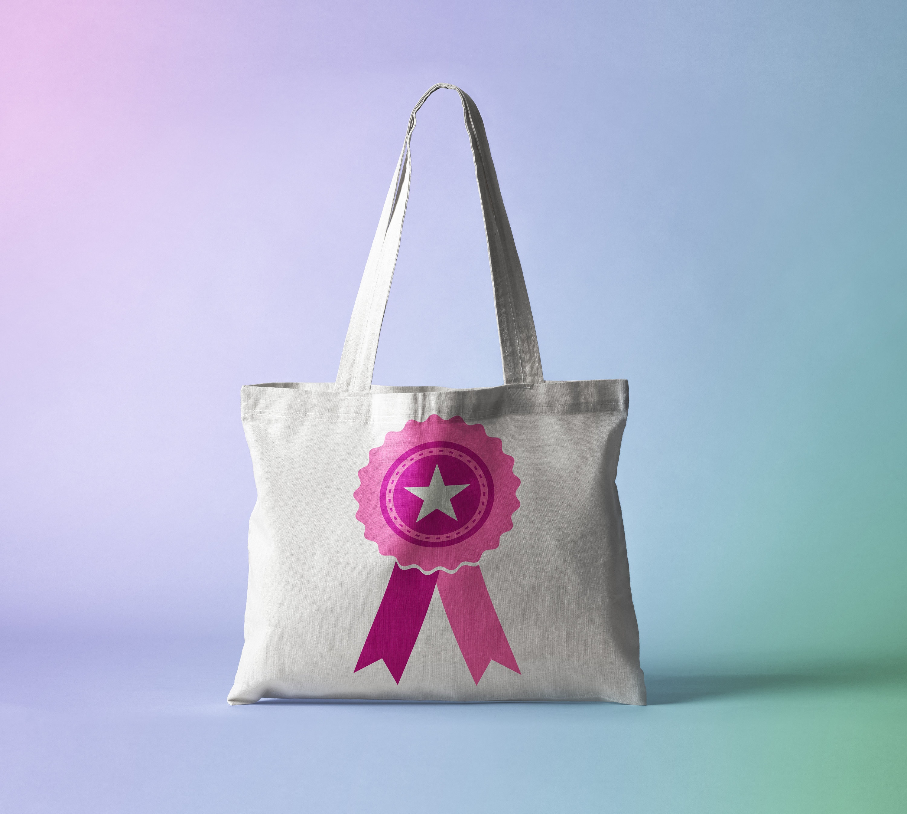 Pink Rosette Ribbon Award, Pink Award, Reward Badge, Svg, Png, Eps, Pdf ...