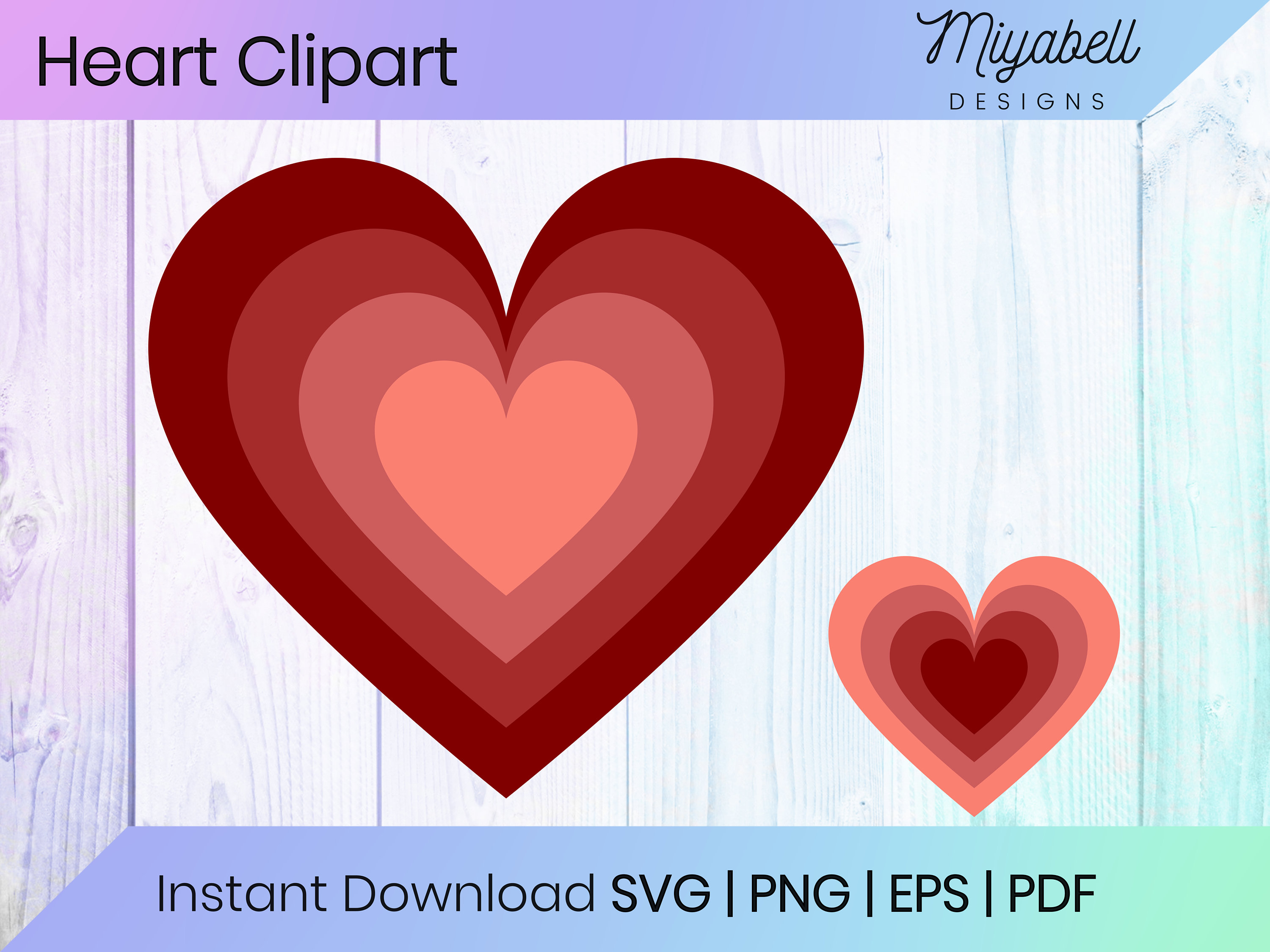 Red Heart Clip Art