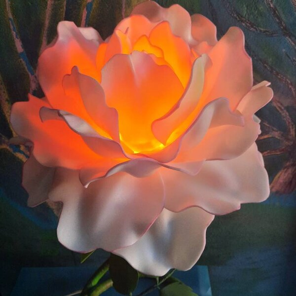 Flower Lamp - Etsy