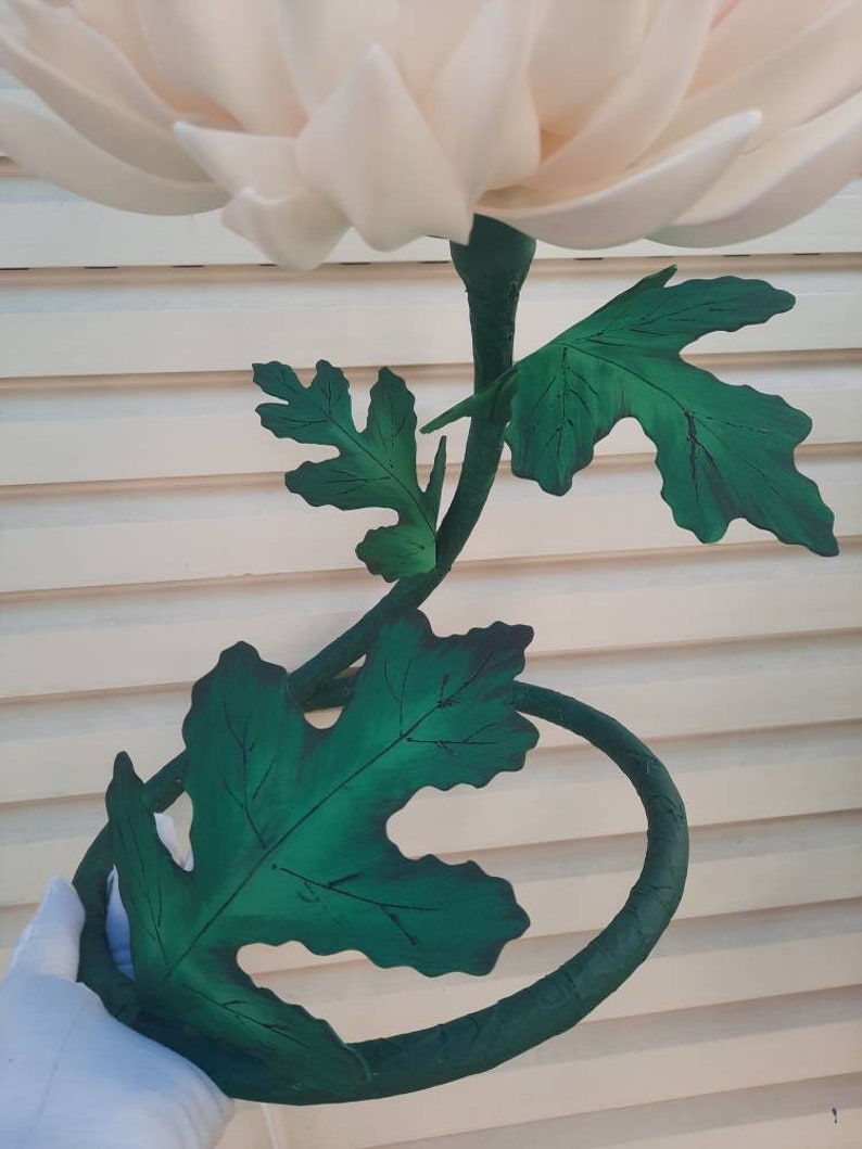 Big Flower Lamp Night Light Giant Chrysanthemum Nightstand Lamp Bedroom ...