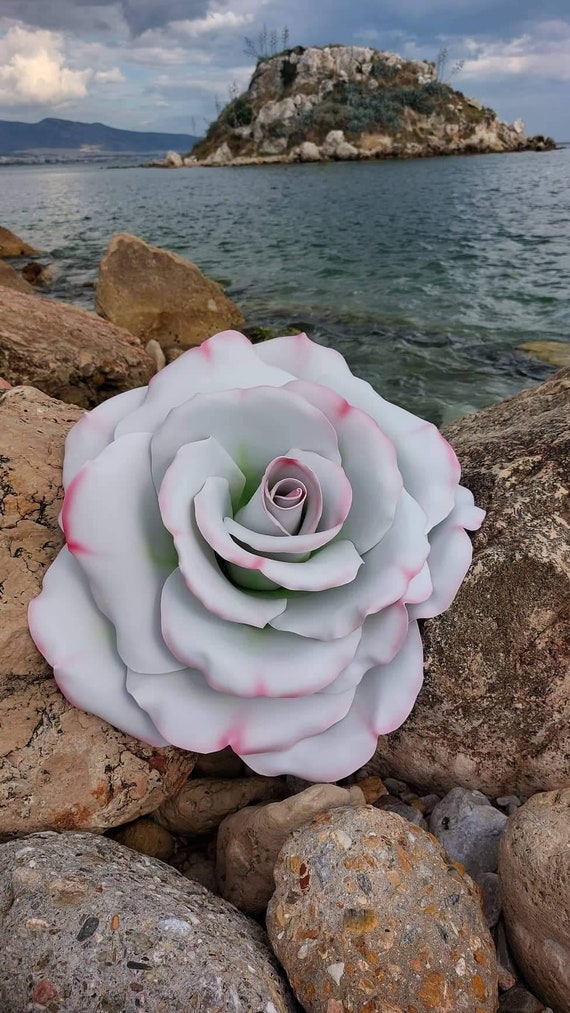 Big Flowers Giant Flowers Big Rose Decoration for Wedding - Etsy