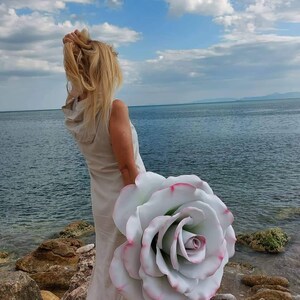 Big Flowers Giant Flowers Big Rose Decoration for Wedding Christening ...