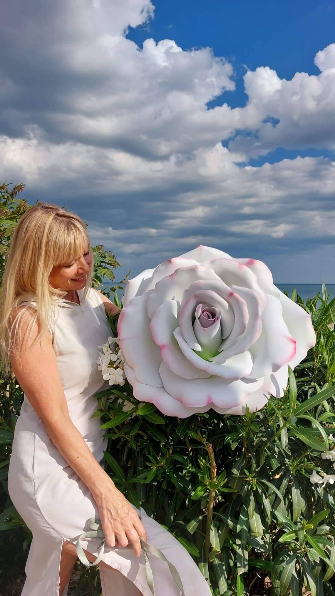 Big Flowers Giant Flowers Big Rose Decoration for Wedding - Etsy
