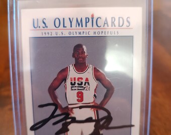 Michael Jordan Auto - Etsy