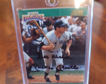 Mickey Mantle Signed Card - Etsy
