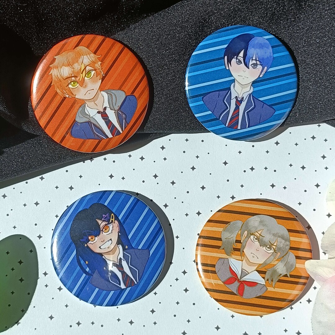 Vivid Bad Squad Badges - Etsy