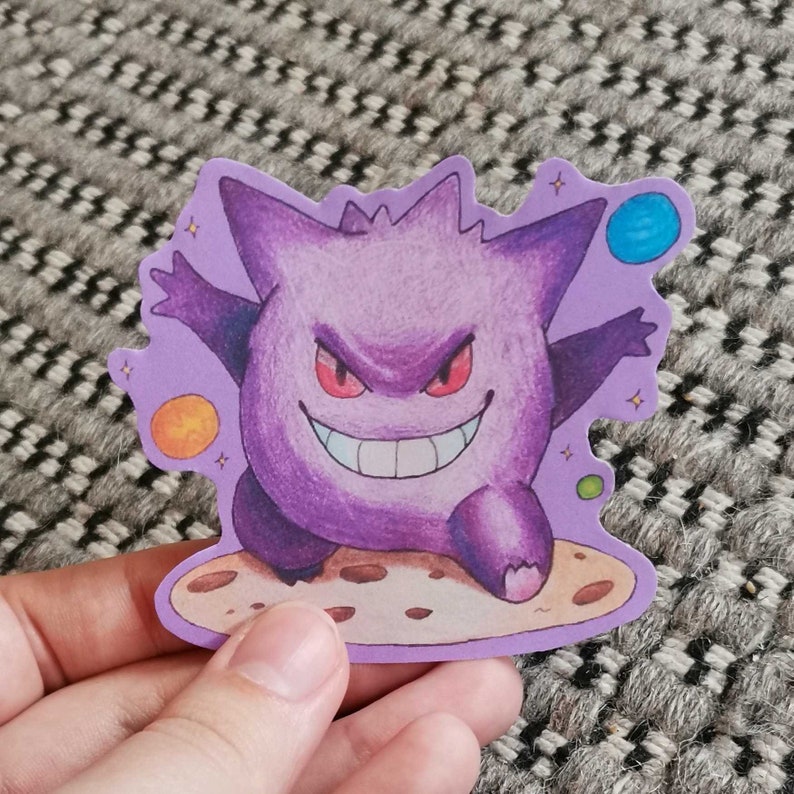 Gengar Pokemon Sticker - Etsy