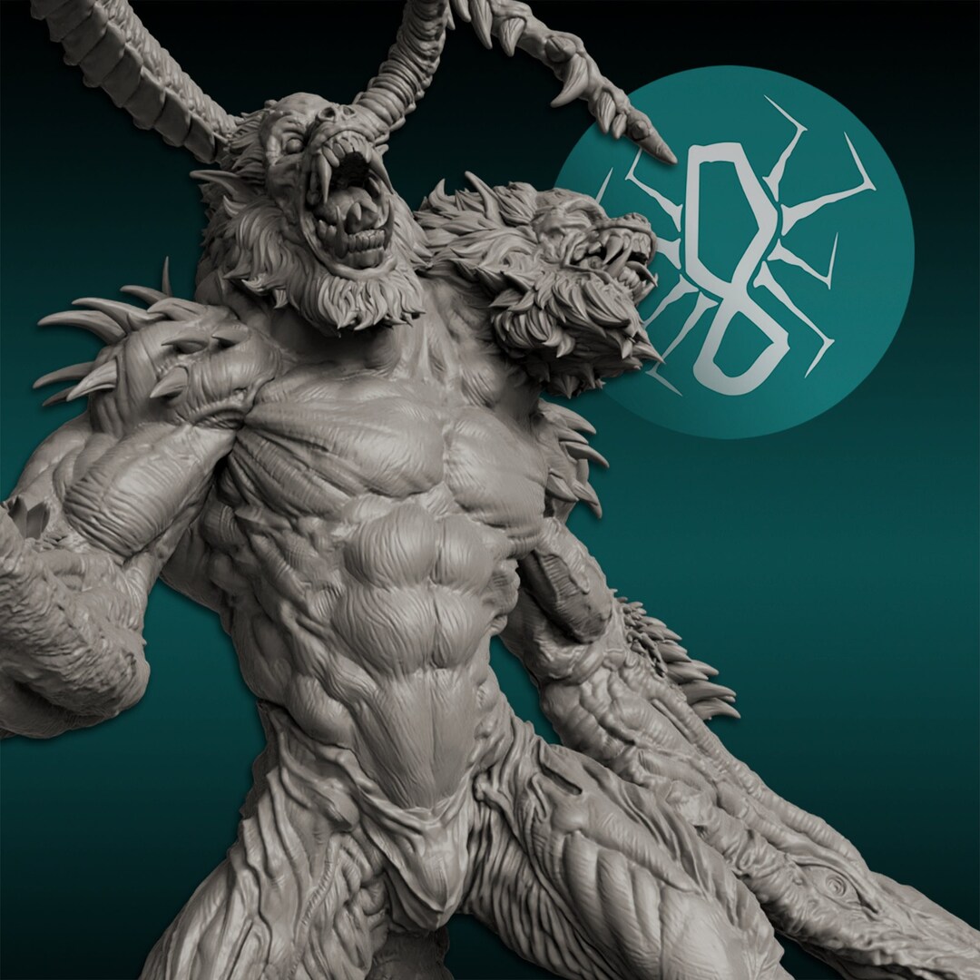 Demogorgon STL File for 3D Print - Etsy Australia