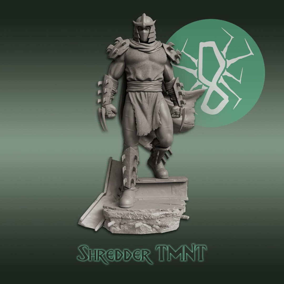 Teenage Mutant Ninja Turtles Shredder STL File for 3D Print - Etsy