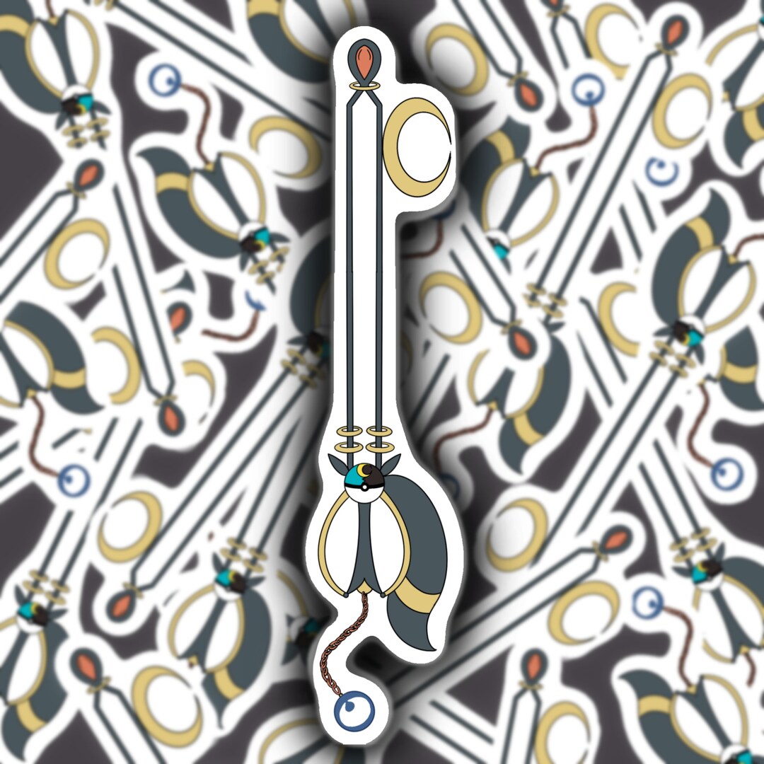 Umbreon Keyblade Sticker - Etsy