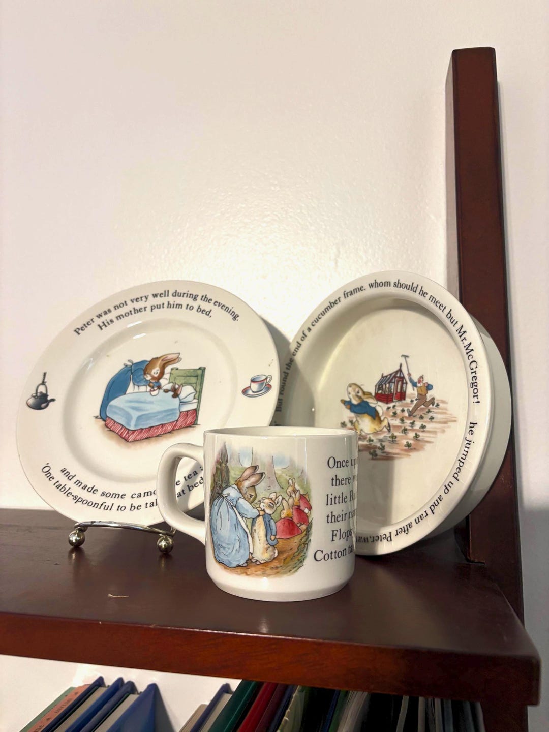 Wedgwood Peter Rabbit 3-piece Nursery Set - Etsy