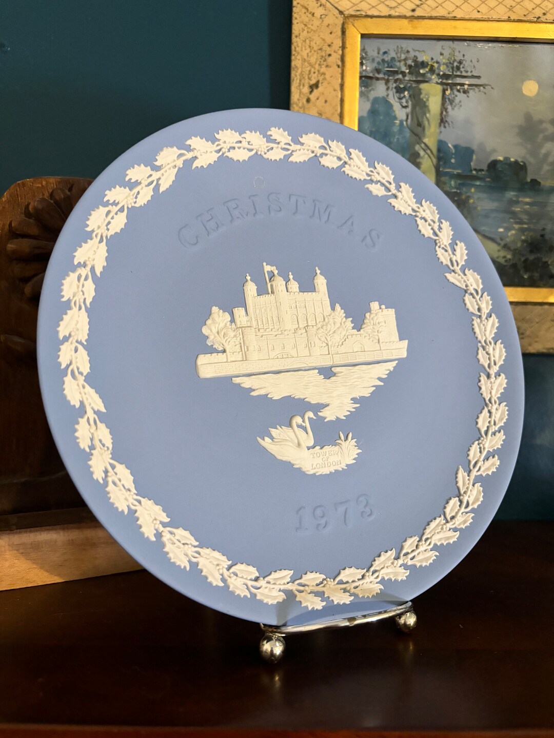 Wedgwood England Jasperware 1973 Commemorative Tower of London - Etsy