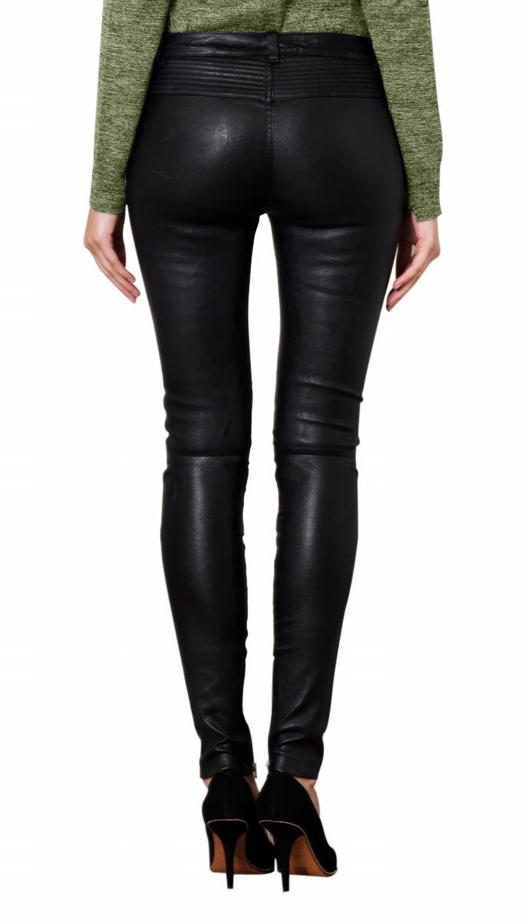 Women Leather Pant Genuine Soft Lambskin Leather Party Pants Real ...