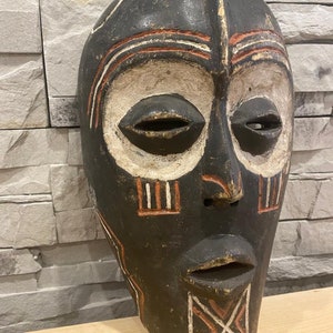 Authentic Congolese Artisan-crafted Mask: Unique, Fair Trade, Handmade ...