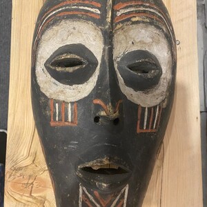 Authentic Congolese Artisan-crafted Mask: Unique, Fair Trade, Handmade ...