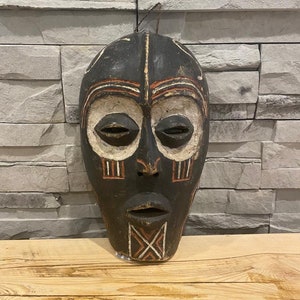 Authentic Congolese Artisan-crafted Mask: Unique, Fair Trade, Handmade ...