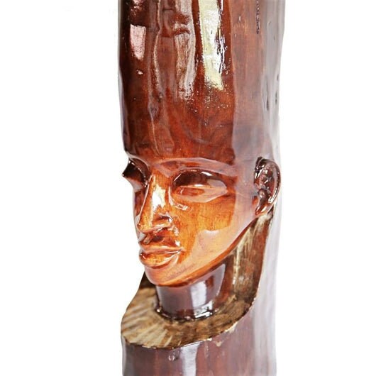 West African Dainty Face in Teak Wood Hand Carved Home Decor - Etsy
