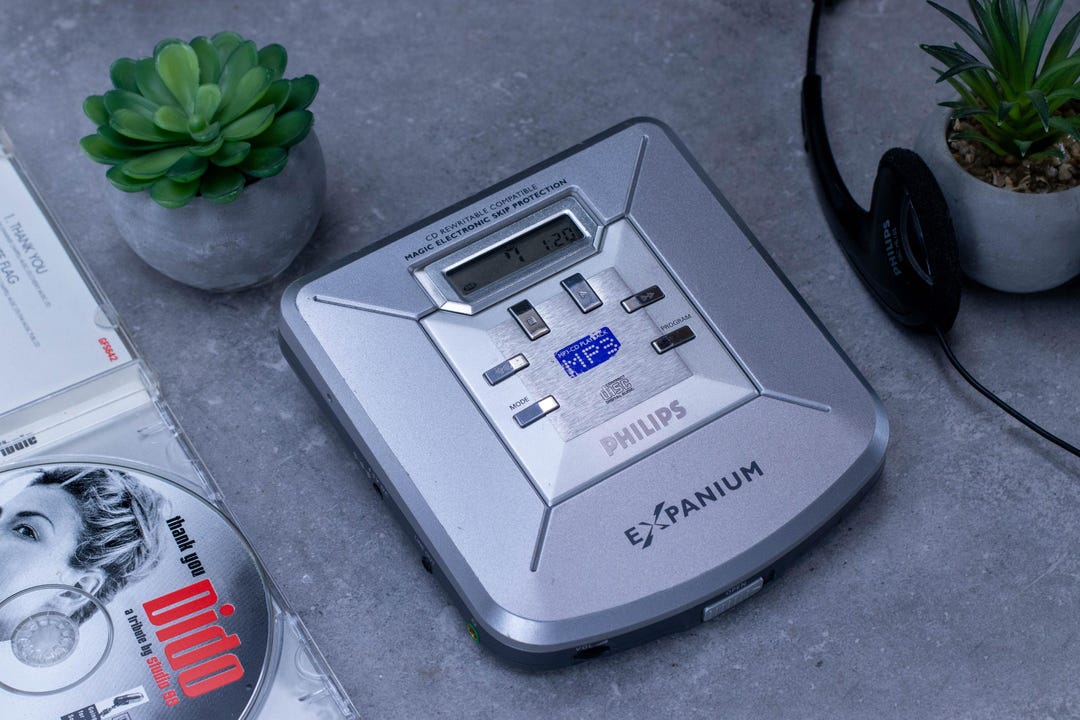 Philips EXP101 Discman Portable CD Player | Electronic Skip Protection ...