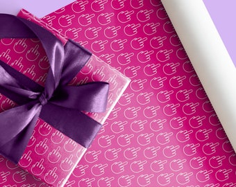Middle Finger Wrapping Paper - Etsy