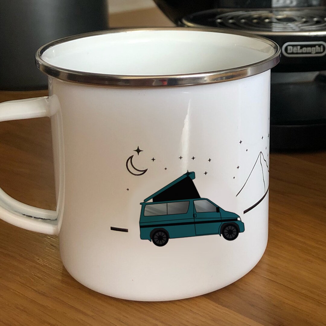 Personalised Mazda Bongo Campervan Enamel Mug - Vanlife Decor - Etsy UK
