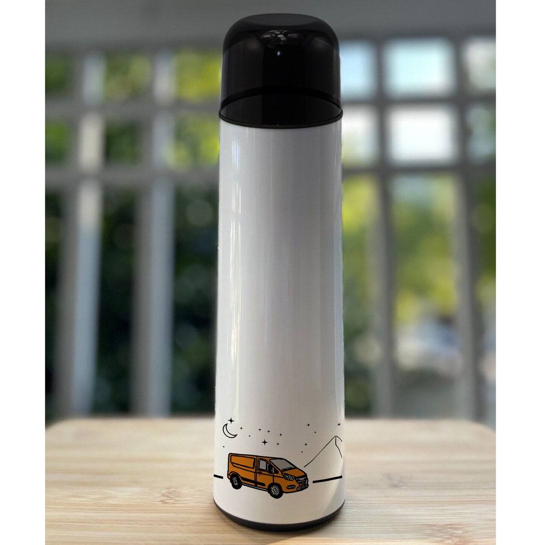 Ford Transit Custom Campervan Flask. Fully Customisable Personalised ...