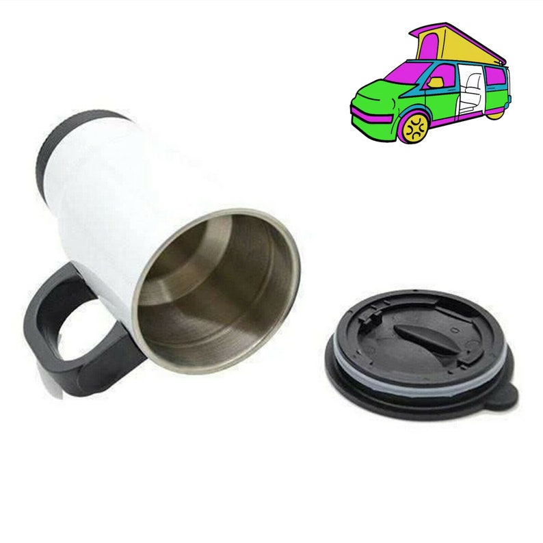 Peugeot Boxer Thermal Travel Mug - Stainless Steel Insulated Coffee Cup ...