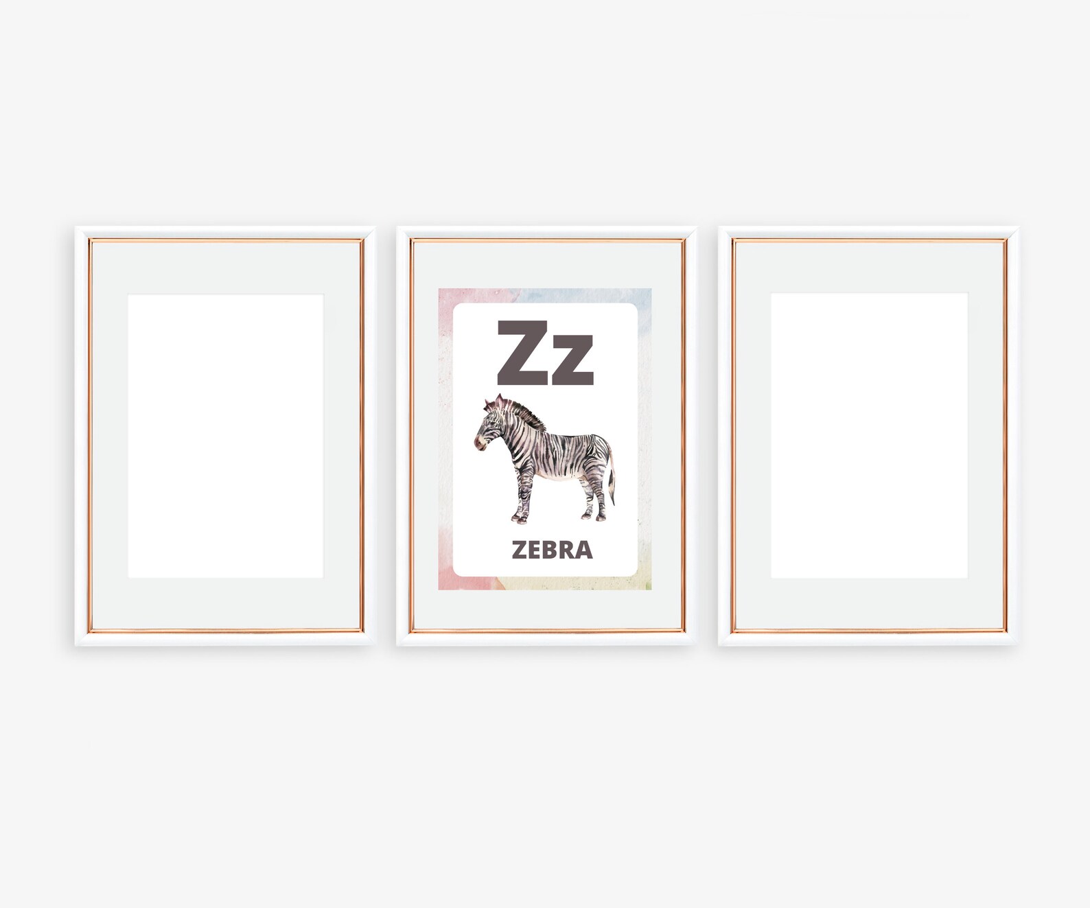 Alphabet Poster Set Alphabet Flashcards 26 Alphabet - Etsy