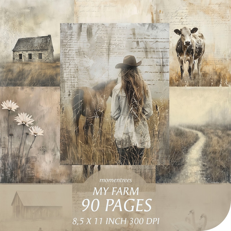 Country Scrapbook - Etsy