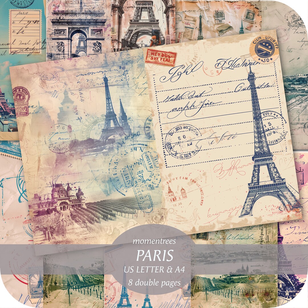 Paris France Travel Diary: Eiffel Tower, Arc De Triomphe (JPG Download ...