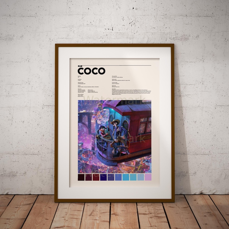 Coco Movie Poster - Etsy
