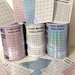 Tin Tracker Sticker| Money Saving Challenge | Cash Stuffing | Savings ...