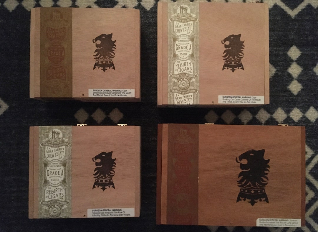 Undercrown by Drew Estates Cigar Boxes - Etsy