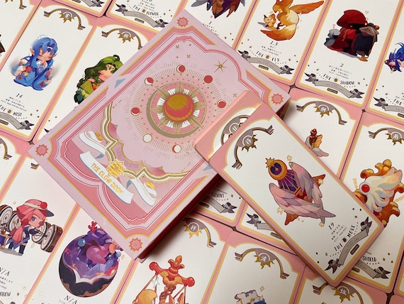 Cardcaptor Sakura Clow Card Tarot Sakura Tarot - Etsy Canada