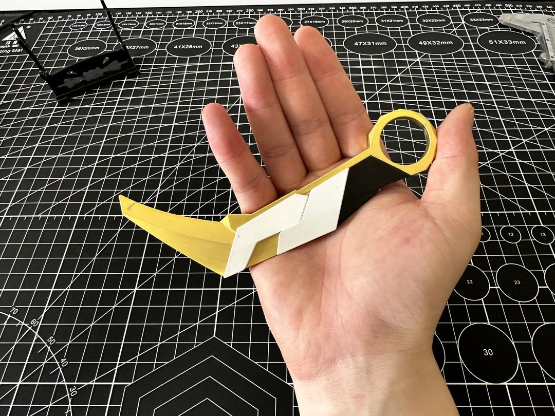 Valorant Prime 2.0 Karambit 3D Alloy Carving - Etsy