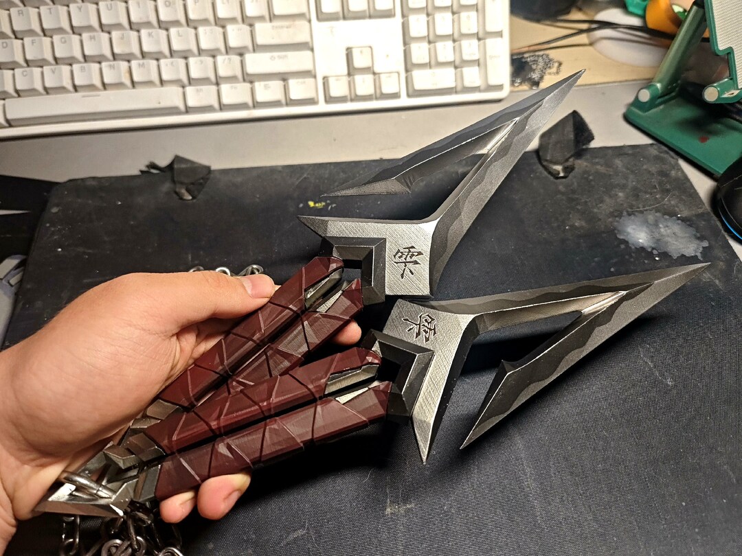 Customized Valorant Kuronami No Yaiba A Pair of Game Props Blade Blunt ...