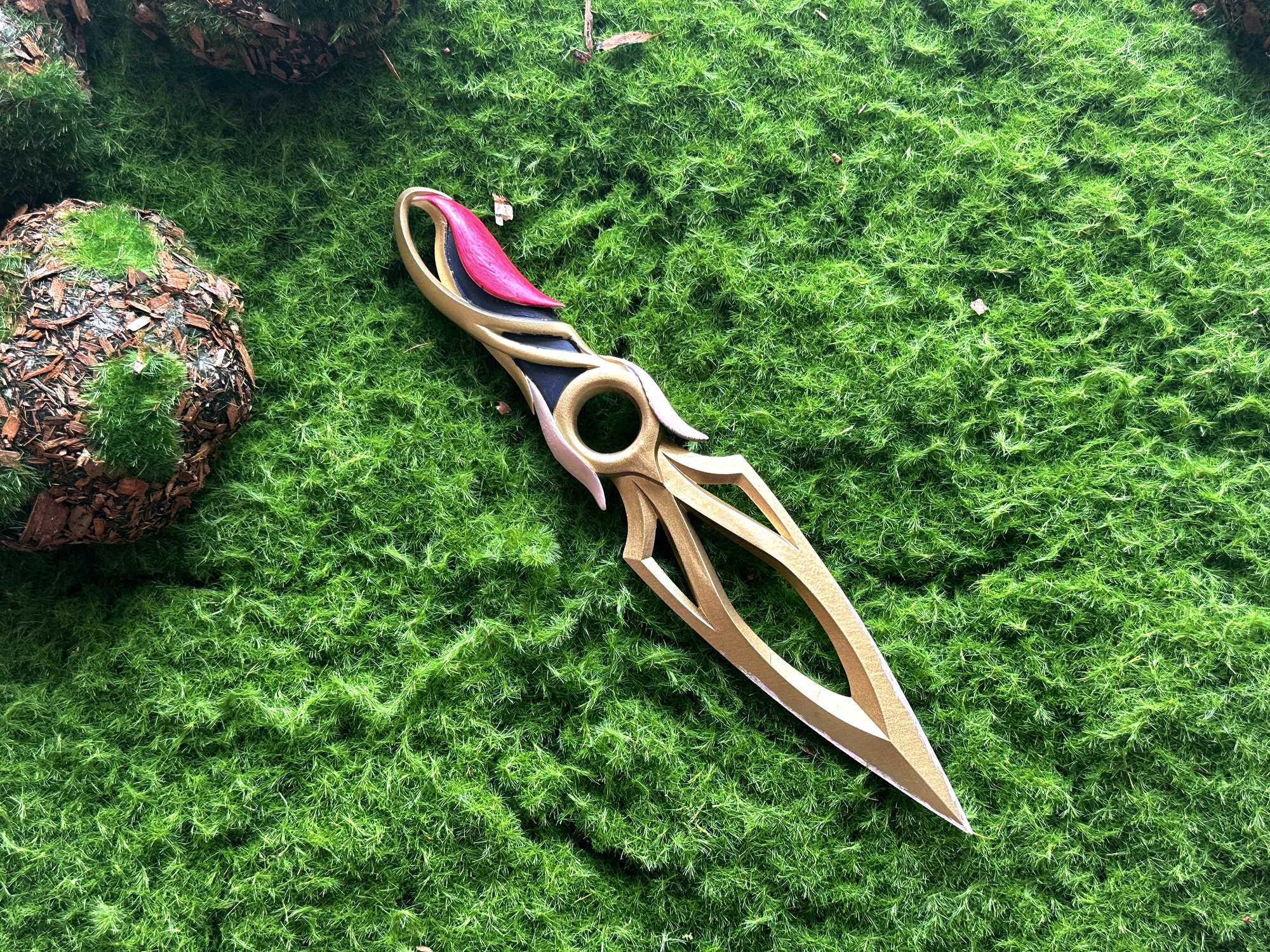 Customized Valorant Mystbloom Kunai 3D Printing - Etsy