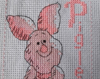 Piglet Cross Stitch - Etsy