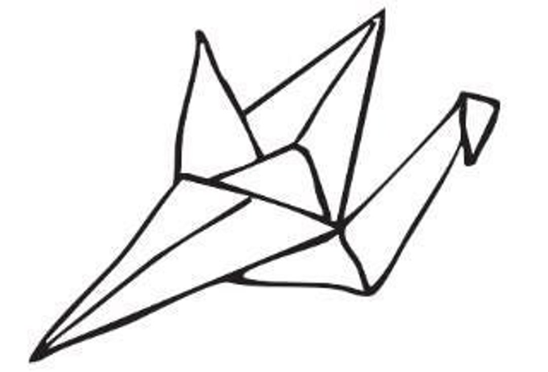 Origami Coloring Page - Etsy