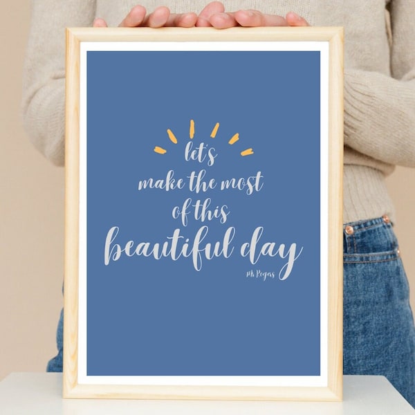 Mr. Rogers Quote - Etsy