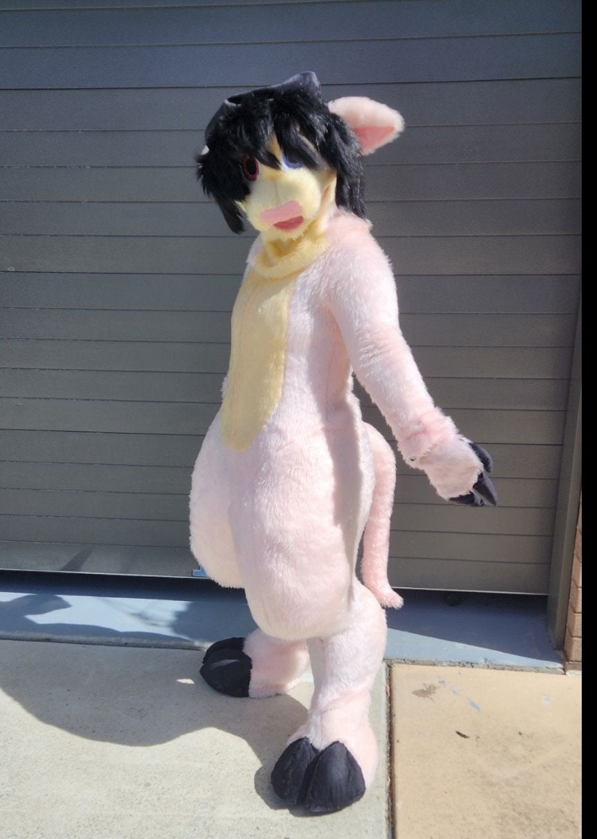 Pixie the Highland Cow Full Fursuit. Digigrade Fullsuit - Etsy Australia
