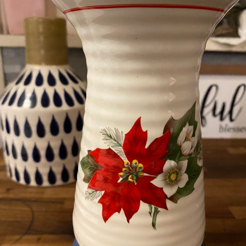 Christmas Vase - Etsy